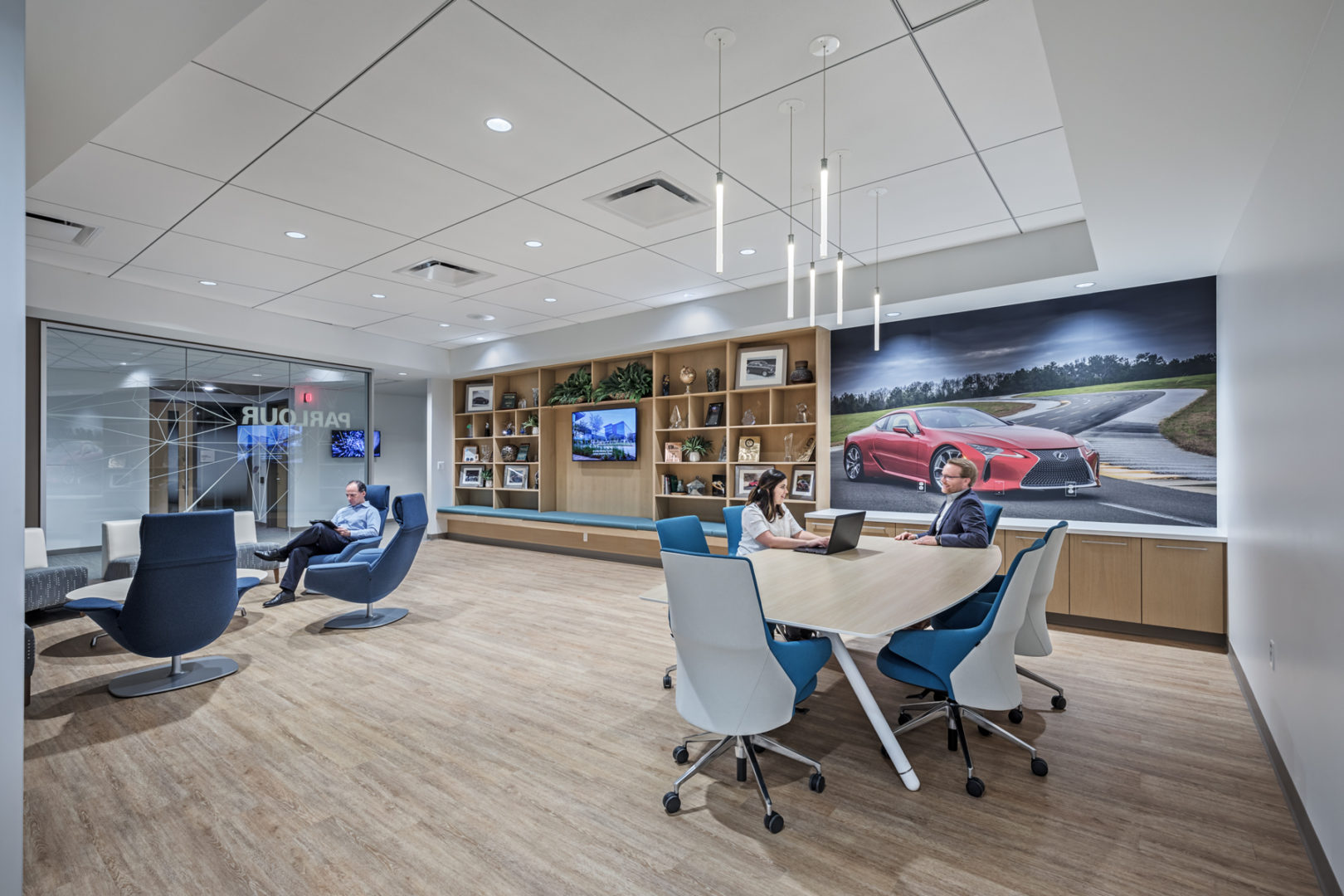 Toyota York Michigan Office Renovation Architectural Photography — Cory ...